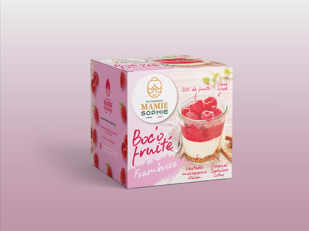 A retrouver au rayon surgelés - Pâtisseries Mamie Sophie